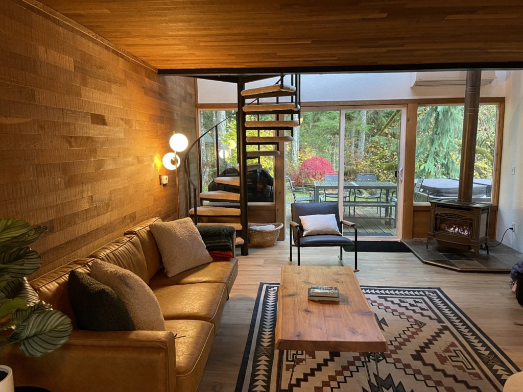 Staying At The Hideout Cabin Near Mt. Baker - Explore Washington State